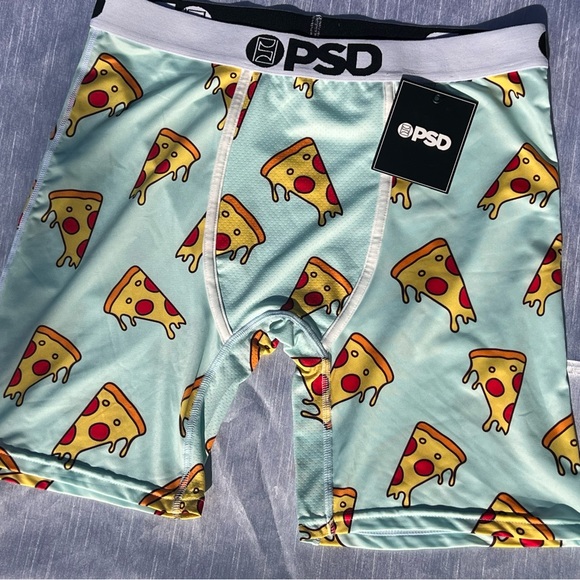 PSD | Shorts | Nwt Psd Pizza Drip Boxer Briefs | Poshmark